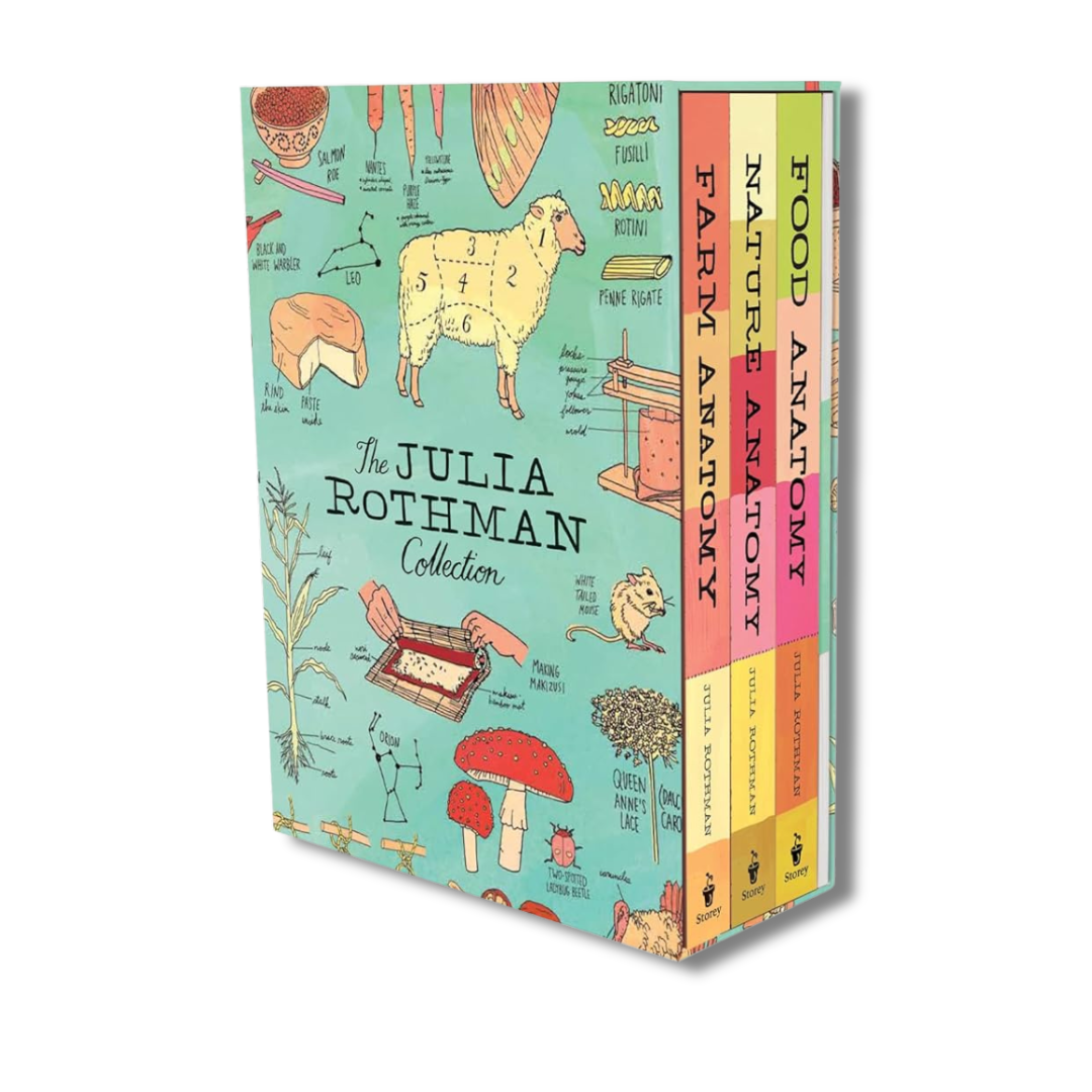 The Julia Rothman Collection: Farm Anatomy, Nature Anatomy, and Food ...